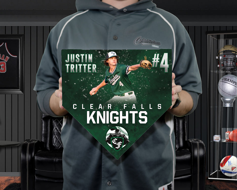 Home Plate Canvases, Baseball Player Gifts, Senior Gifts, Coaches Gift